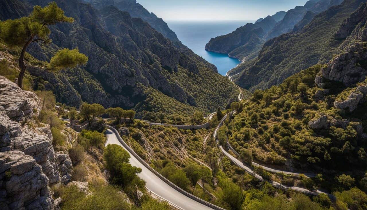 Droga węża - Sa Calobra - najpiękniejsza droga na Majorce